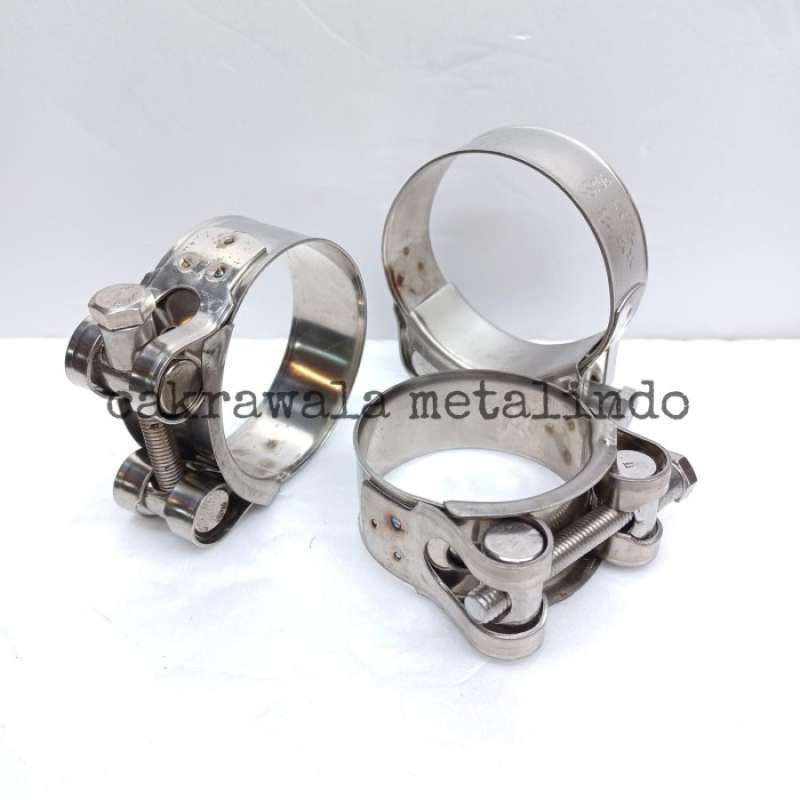 Jual Hose Clamp Superior 1 Inch Ss304 Heavy Duty Klem Selang Stainless ...