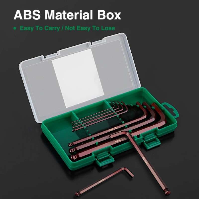 Jual Isku Kunci L Hey Key Set Lengkap Flat End Hex Key 9 Piece Di ...