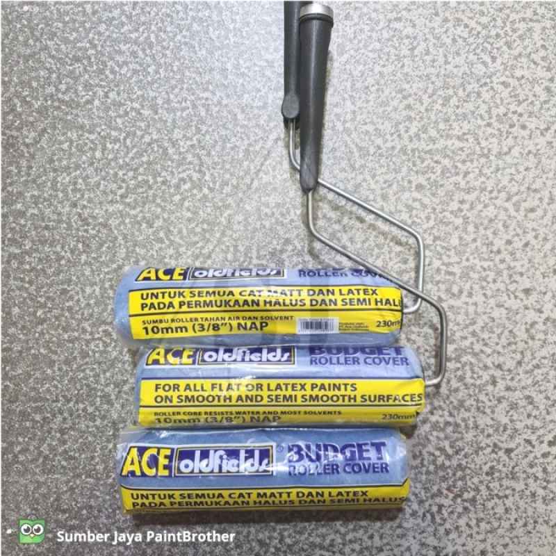 Jual Kuas Roll / Paint Roller / Kuas Roll Cat Tembok Ace Oldfields 23mm ...