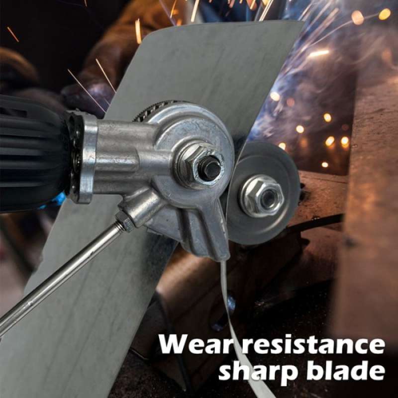 Jual Adapter Drill Plate Cutter Adaptor Bor Jadi Alat Potong Gunting ...