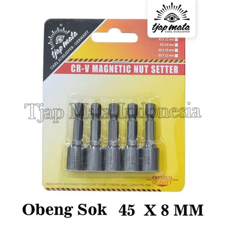 Jual Tjap Mata/cap Mata Obeng/ Mata Bor Sok Roofing / Baja Ringan 8 X ...