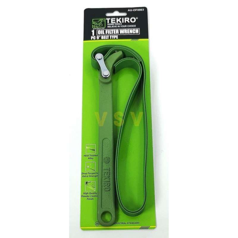 Jual Tekiro Oil Filter Wrench 9 Belt Type / Kunci Oli Filter Sabuk 9 Di ...