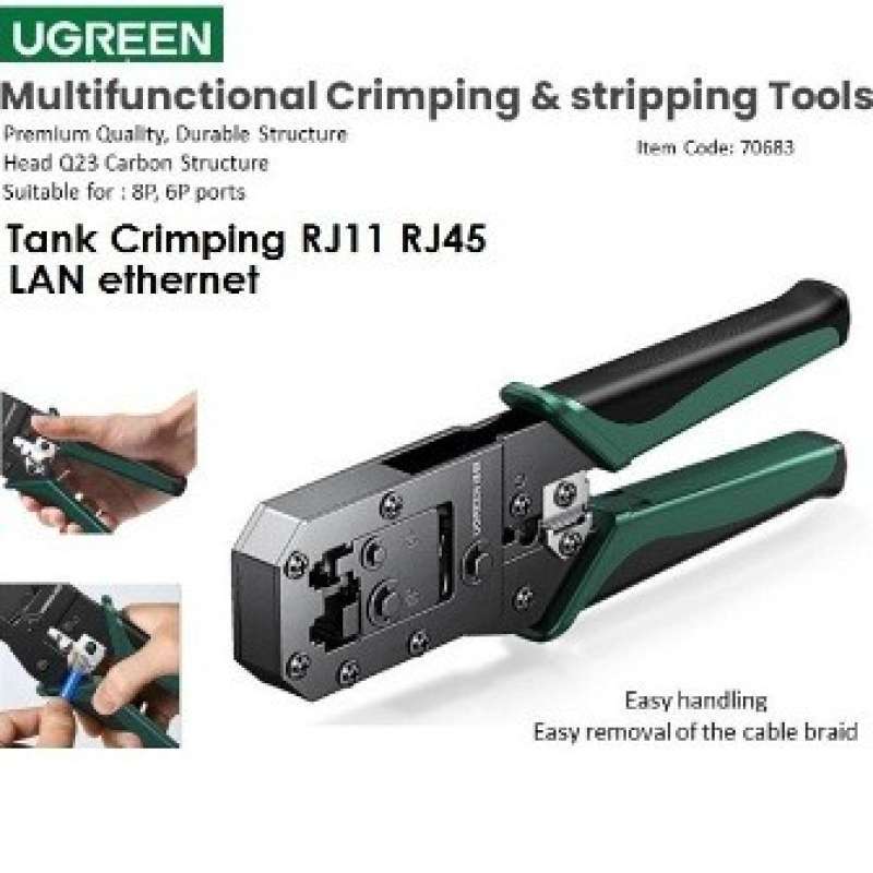 Jual Ugreen Crimping Tool Rj45 Rj11 Lan Network Tang Rj45 Tang Kabel ...