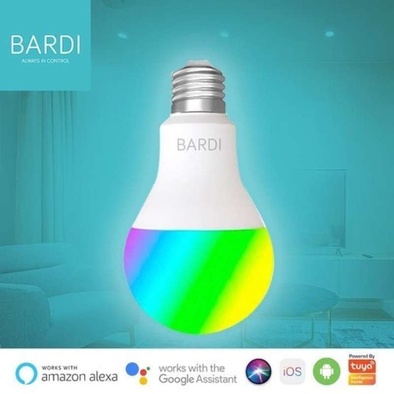Jual Bardi Smart Light Bulb Rgbww 12w Wifi Wireless Iot - 9w Di Seller ...