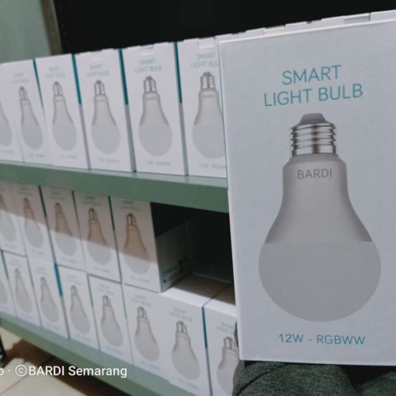 Jual Bardi Smart Light Bulb Rgbww 12w Wifi Wireless Iot - 9w Di Seller ...