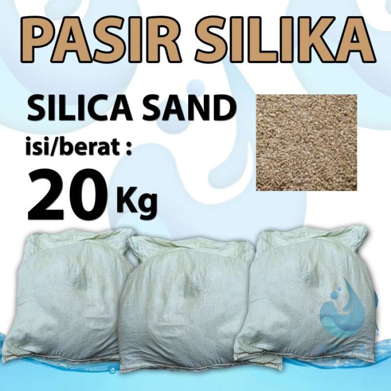 Jual Pasir Silika / Silica Sand 20 Kg - Pengiriman Di Seller Aghanim ...