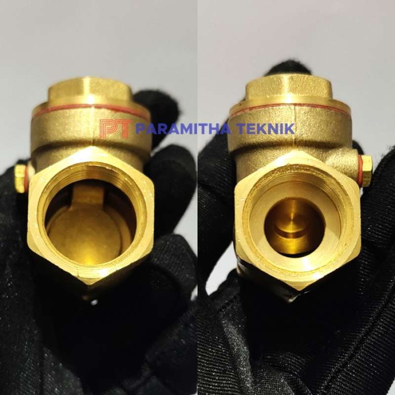 Jual Check Valve 1/2 Inch / Swing Check Valve/ Klep Tabok 1/2 Sailing ...