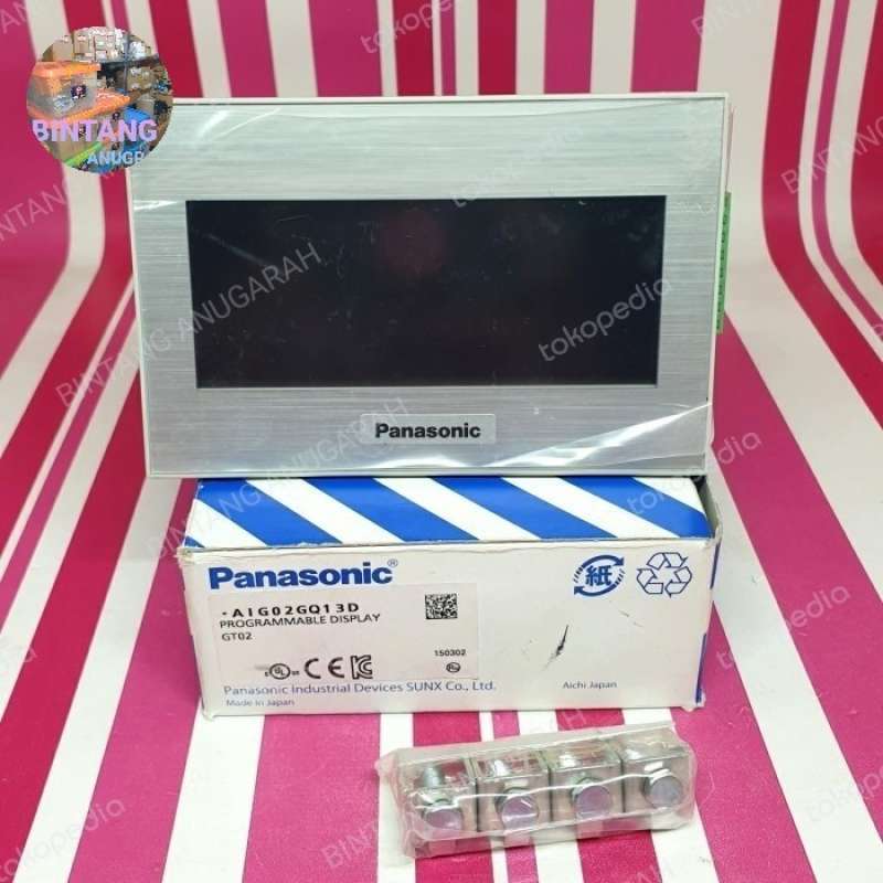 Jual Panasonic Aig02gq13d Gt02 Programmable Display Di Seller Aghanim ...