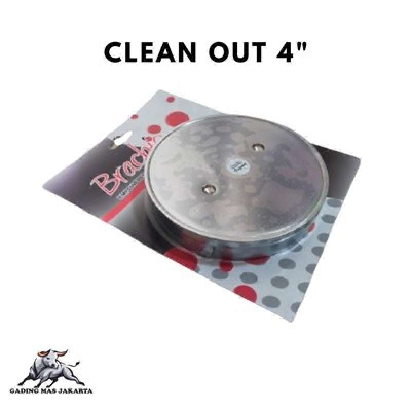 Jual Tutup Septic Tank 4/ Clean Out Stainless Steel 4 Inch/ Co 4 Di ...