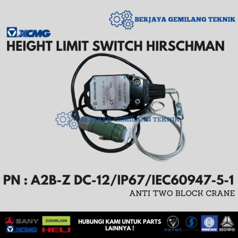 Jual Height Limit Switch Hirschman Atb Anti Two Block Crane Xcmg Di ...