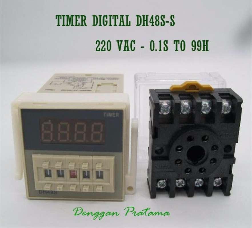 Jual Timer Digital Dh48s-s Precision Time Relay Twin Counter Di Seller ...
