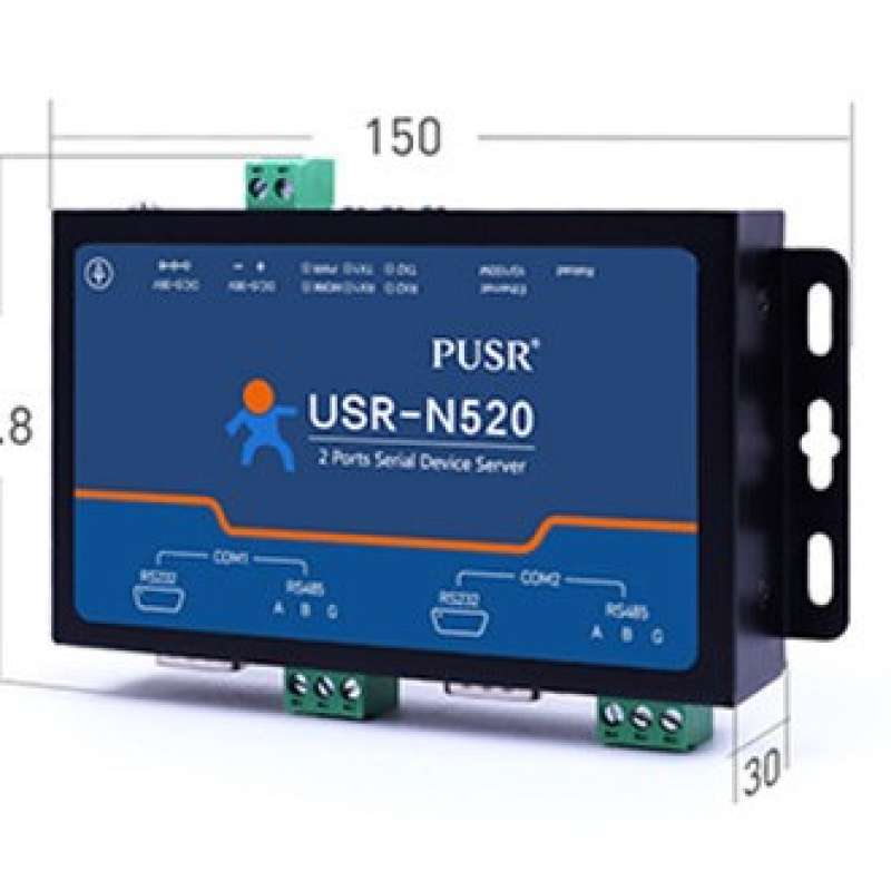 Jual Usr-n520 Modbus To Mqtt Iot Gateway 2 Port Di Seller Aghanim ...
