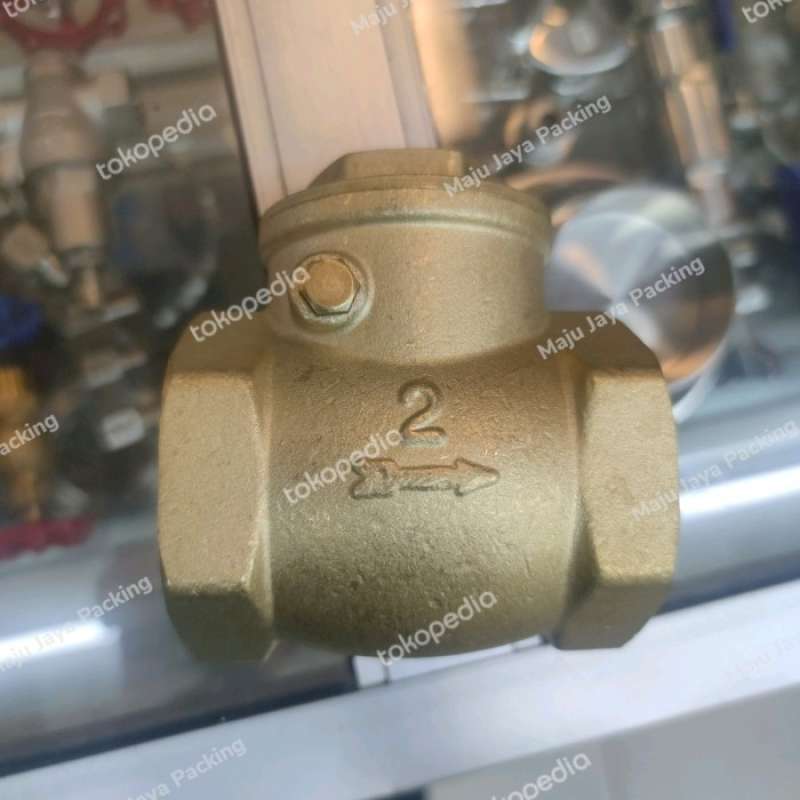Jual Check Valve Kuningan Drat 2 Inch / Swing Check Valve Brass Di ... Jual Check Valve Kuningan Drat 2 Inch / Swing Check Valve Brass Di ...