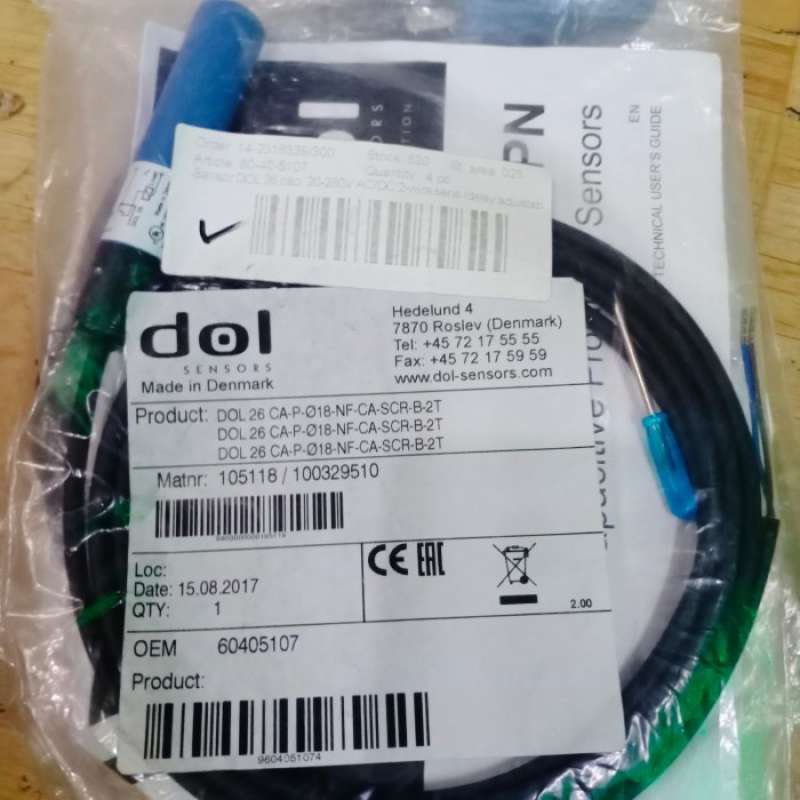 Jual Sensor Dol 26 Ca-p Dol26 20-280 Ac/dc Output Npn Ready Di Seller ...