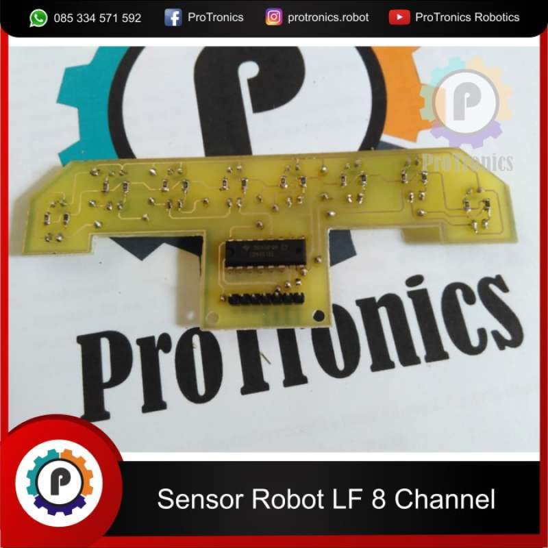 Jual Sensor Garis Line Follower / Tracer 8 Channel Multiplexer Di ...