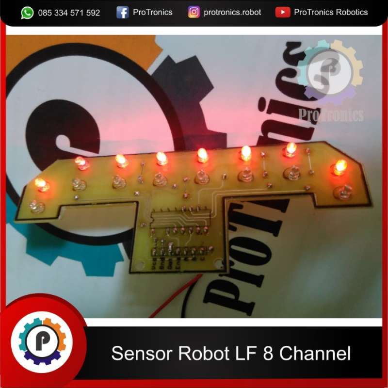 Jual Sensor Garis Line Follower / Tracer 8 Channel Multiplexer Di ...