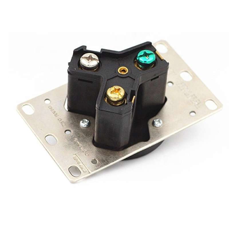 Jual Black Nema 6-50r 50a 3 Pole Industrial Socket Generator Control ...
