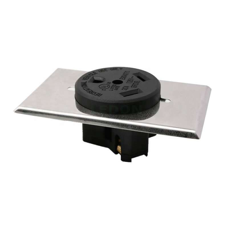 Jual Black Nema 6-50r 50a 3 Pole Industrial Socket Generator Control ...