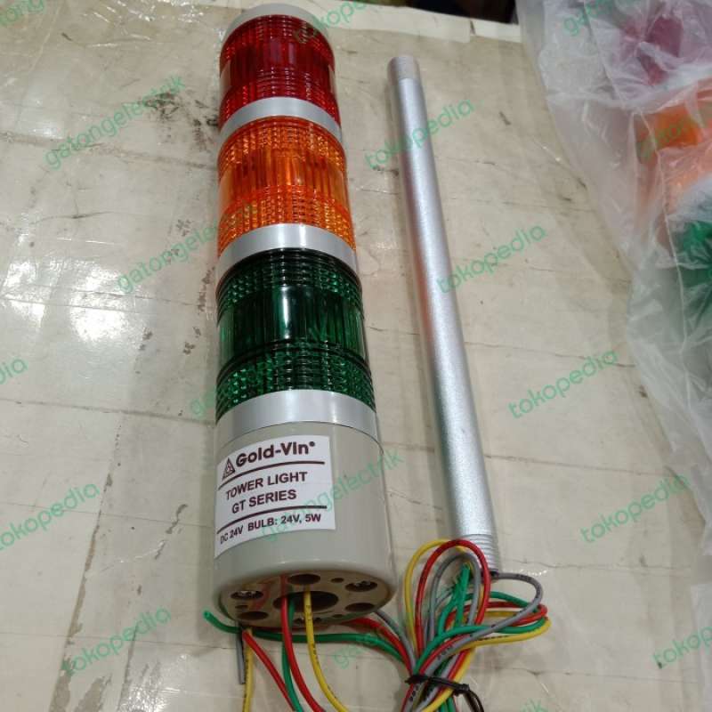 Jual Tower Light Goldvin Gt Series Dc24v 5w Bulb Nyala Stedy Di Seller Aghanim Cengkareng
