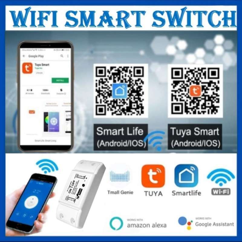 Jual Smart Breaker On Off Switch Wireless Iot Home Automation Di Seller ...