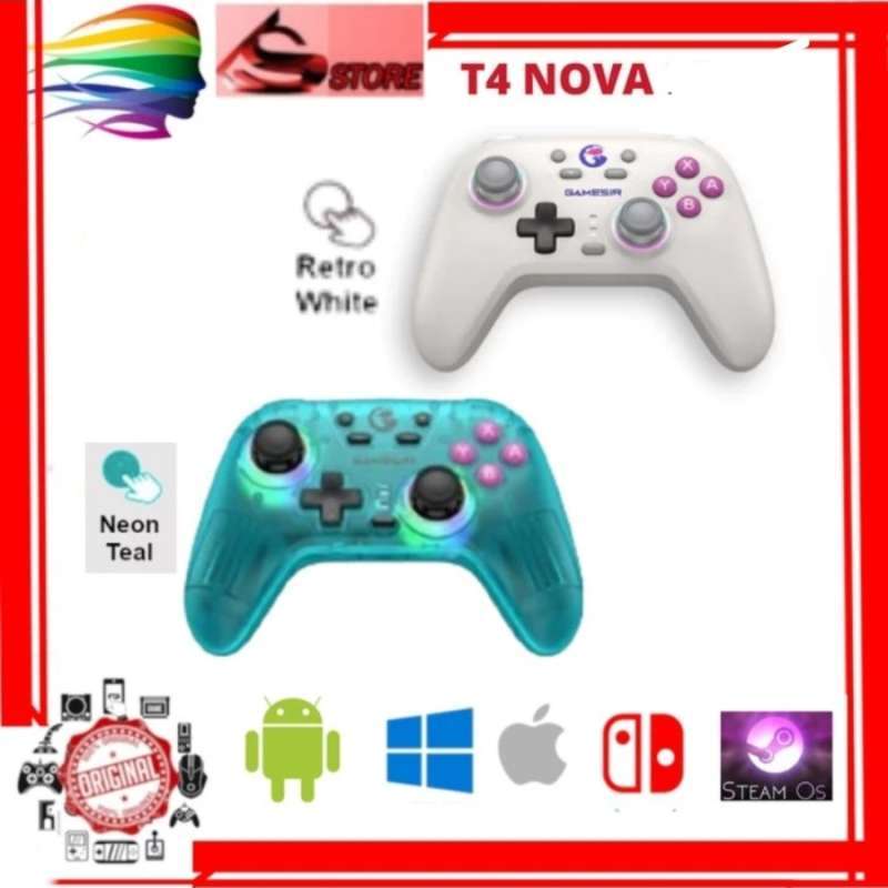 Promo Gamesir T4 Nova Gamepad Wireless Controller Hall Effect Joystick Diskon 58% Di Seller Helo ...