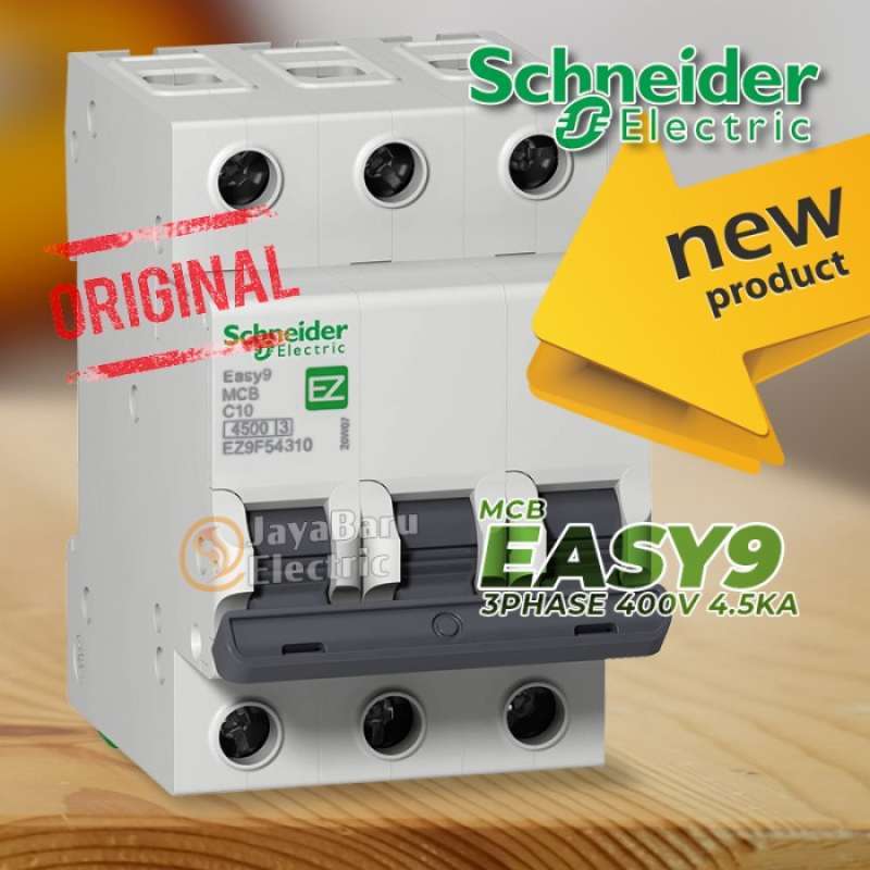 Jual Mcb Schneider Easy9 3p 6a 10a 16a 20a 25a 32a 40a 4.5ka Sni - 40a Di Seller Aghanim ...