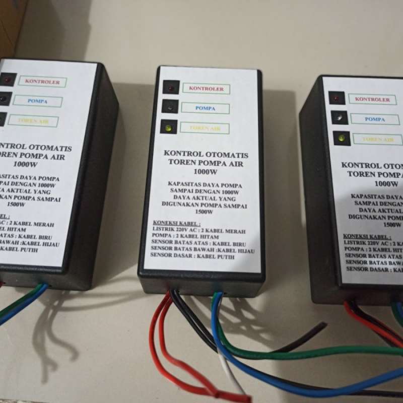 Jual Kontrol Otomatis Sensor Tandon Toren Pompa Air 1000 Watt Di Seller ...