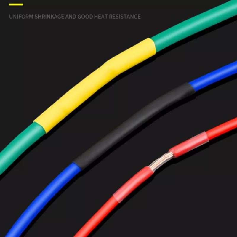 Jual Isolasi Kabel Bakar Heat Shrink Tube + Tabung Isolasi Selang Bakar ...