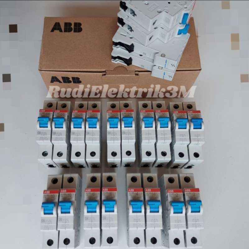 Jual Mcb Abb 1phase Original Sni Type Sh 201 Biru 2a 4a 6a 10a 16a 20a Dll - 10a Di Seller Shin ...