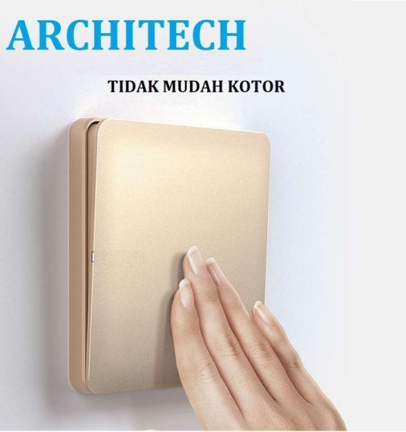 Jual Saklar / Stop Kontak / Saklar Lampu Architech Infinity A63 2.1gold ... Jual Saklar / Stop Kontak / Saklar Lampu Architech Infinity A63 2.1gold ...
