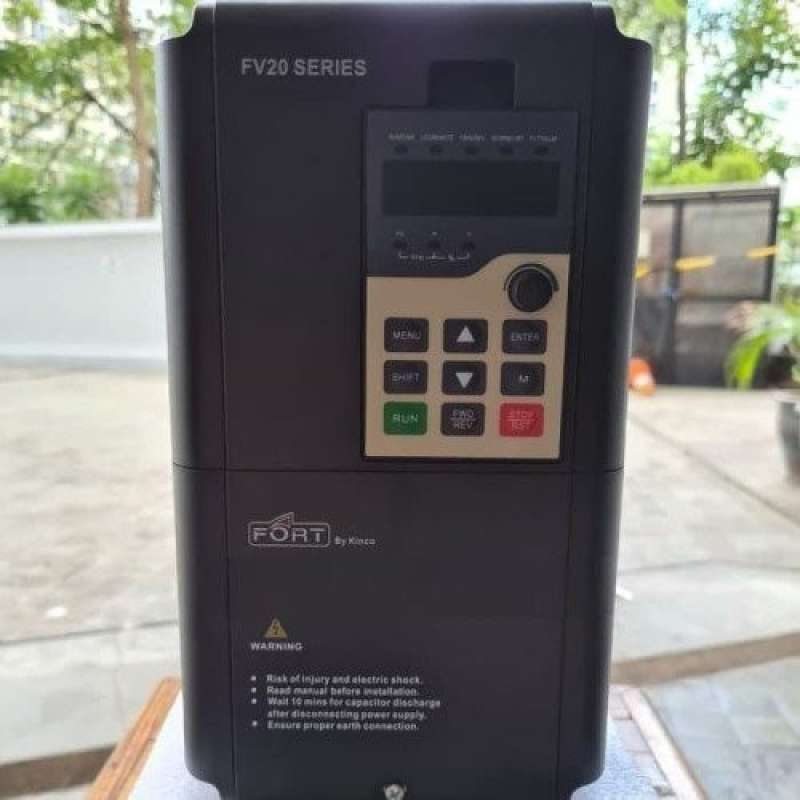 Jual Inverter In 3ph 220v Out 3ph 220v 3.7kw Vfd Fv20-2t-0037g Fort ...