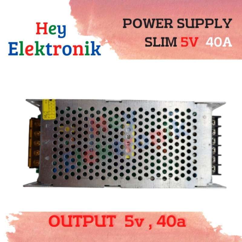 Jual Power Supply Running Text Slim Adaptor 5v 20a 40a 60a B Di Seller ...