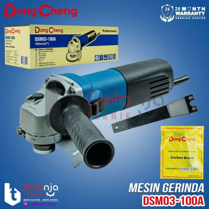 Jual Dongcheng Angle Grinder Dsm03-100a 4 Inch Gerinda Tangan Listrik ...