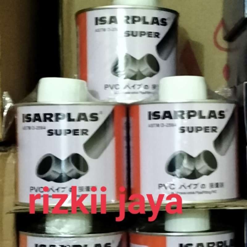 Jual Lem Isarplas Kaleng/lem Isarplas Kuas/lem Pipa Pvc Di Seller Shin ...