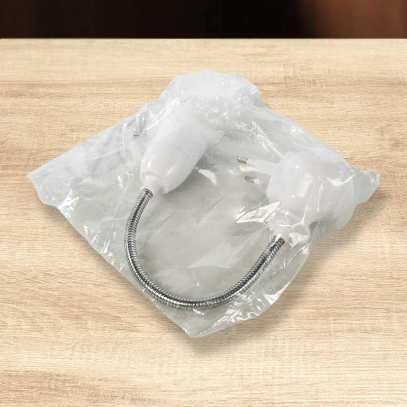 Jual Himiss Fitting Lampu Flexible Led Light Bulb E27 Plug Eu 220v Hm2 ...