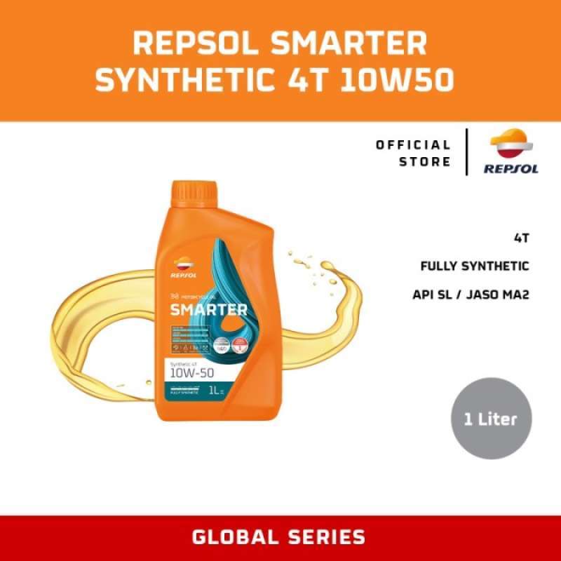 Promo Repsol Smarter Oli Motor Full Synthetic 4t 10w50 Oil Sintesis ...