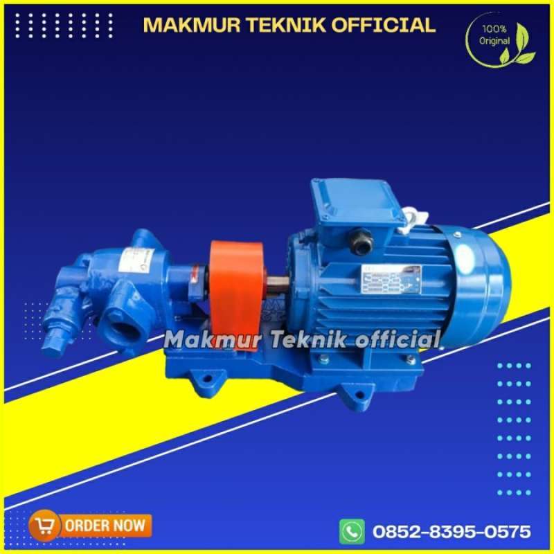 Promo Gear Pump Rotor Rk 55 1.5 2hp 380v Pompa Transfer Cairan Kental Baru Diskon 3% Di Seller ...
