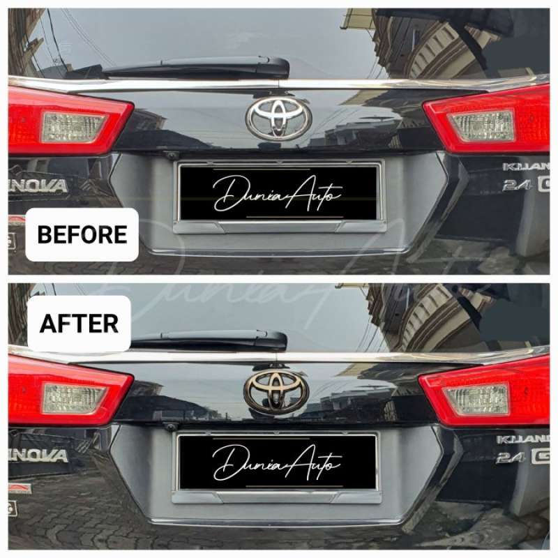 Promo Emblem Logo Black Chrome Toyota Innova Reborn Belakang Diskon 29% ...