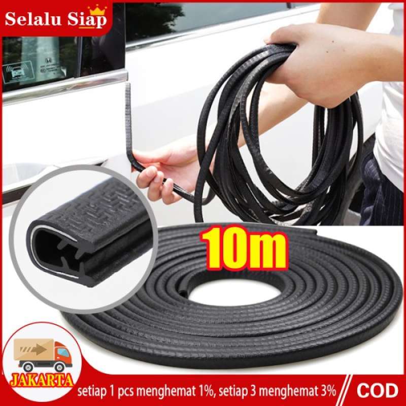 Promo Karet Pintu 10m List Pintu Mobil Universal Pelindung Anti Gores ...