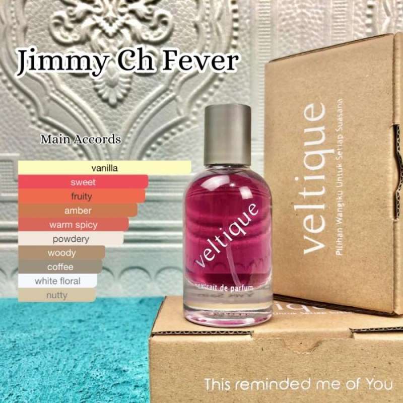 Jual [veltique No 271f] Jimmy Ch Fever Extrait De Parfum - Tester ...
