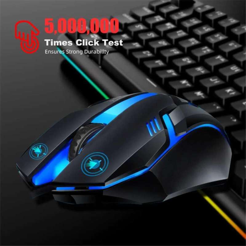 Jual Mouse Gaming Led Rgb 1200 Dpi M618 Mouse Gaming Wired Rechargeable ...