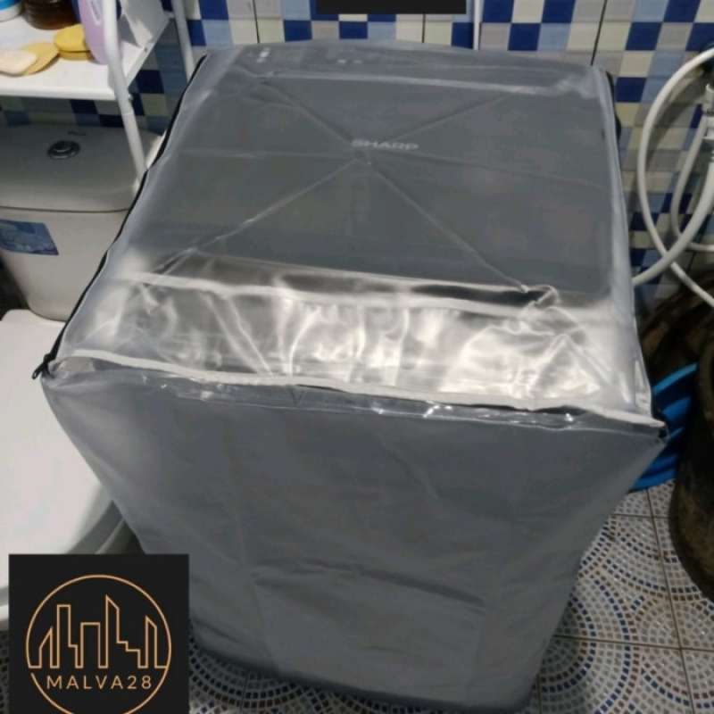 Promo Penutup Cover Mesin Cuci Top Loading Bukaan Atas Diskon 33% Di ...