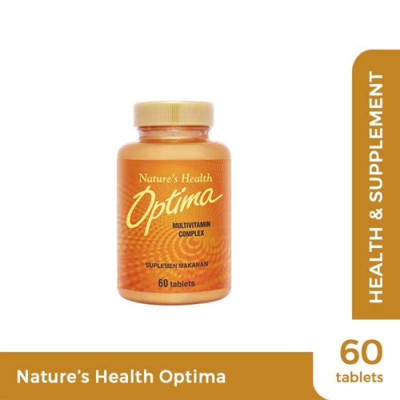 Promo Nature's Natures Nature Health Optima 60 Tablet Original Diskon ...