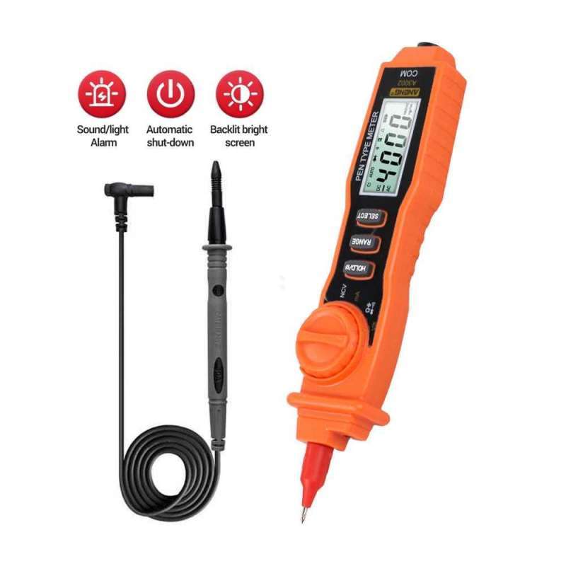 Jual Digital Multimeter Voltage Tespen Tester Pen A3002 Tespen Listrik ...