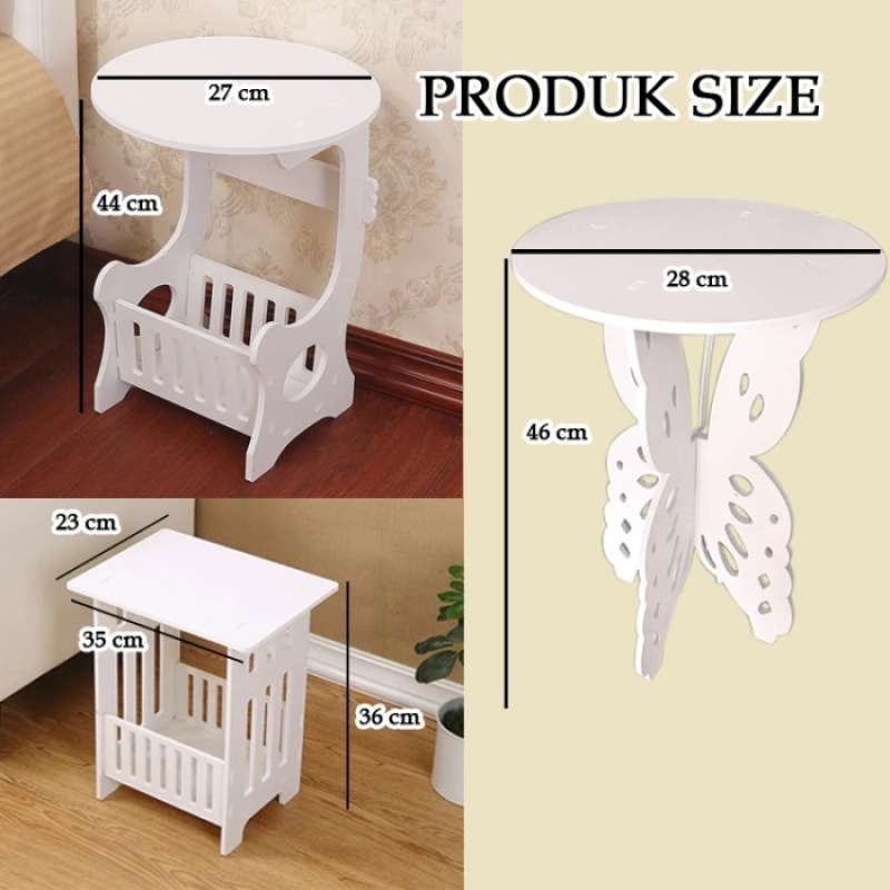 Jual Meja Mini Hiasan Sudut Tempat Bunga Ruang Tamu Meja Ngopi Kamar ...