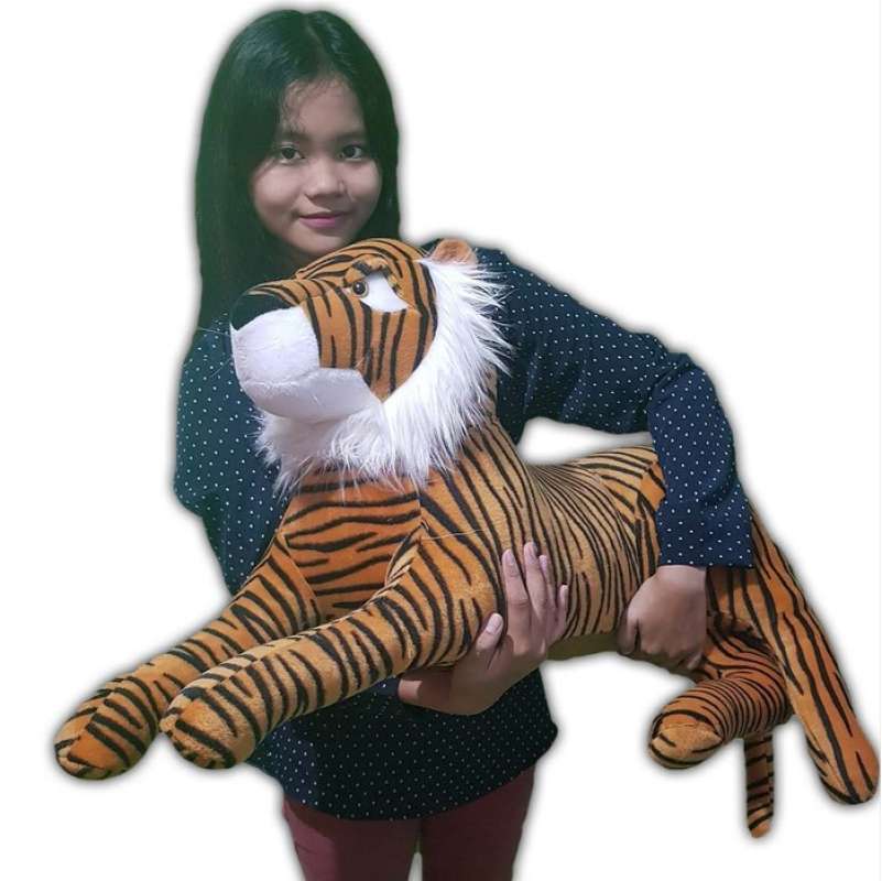 Promo Boneka Singa Atau Macan Uk 1m Termasuk Ppn- Diskon 23% Di Seller ...