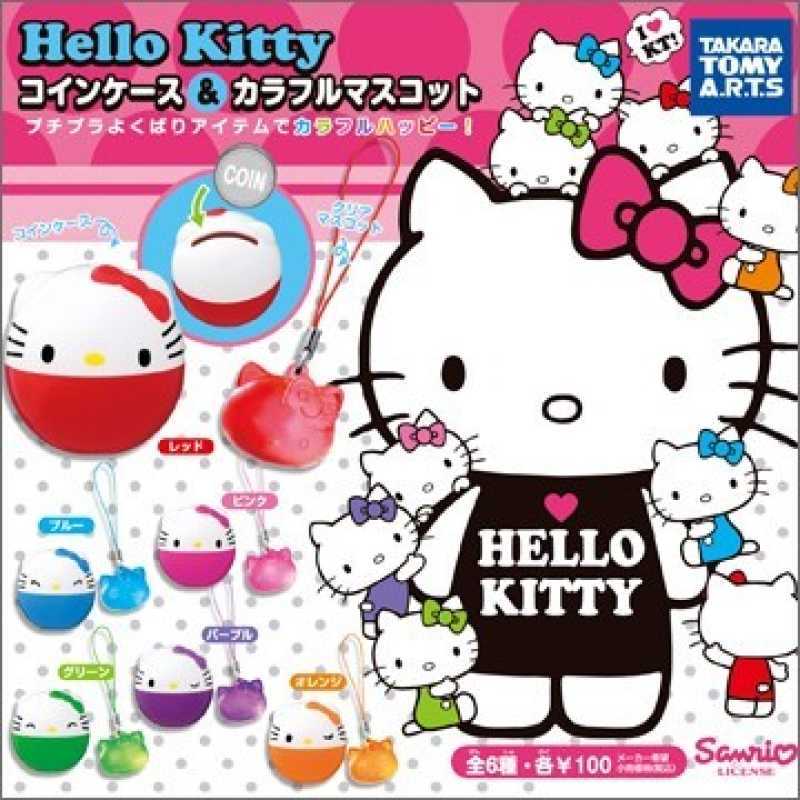 Promo Takaratomy Arts Hello Kitty Coin Capsule Set Of 6 Diskon 23% Di ...