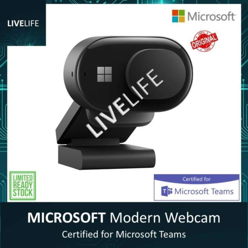 Promo Microsoft Modern Webcam - Certified For Microsoft Teams Diskon 33 ...