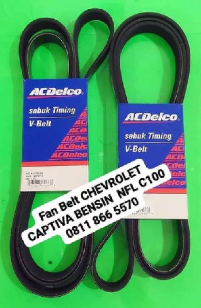 Promo Fan Fen Van V Belt Captiva Bensin Nfl C100 Original Gm Merk Ac Delco Diskon 33% Di Seller ...