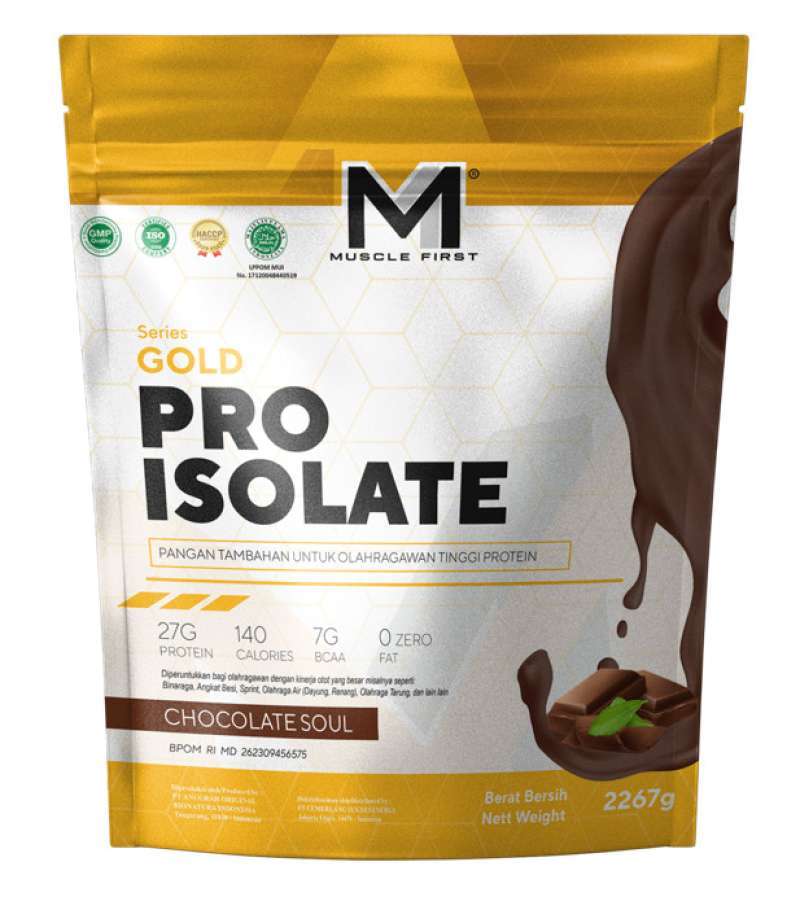 Promo Muscle First M1 Pro Isolate 5 Lbs Gold Series Diskon 33% Di ...